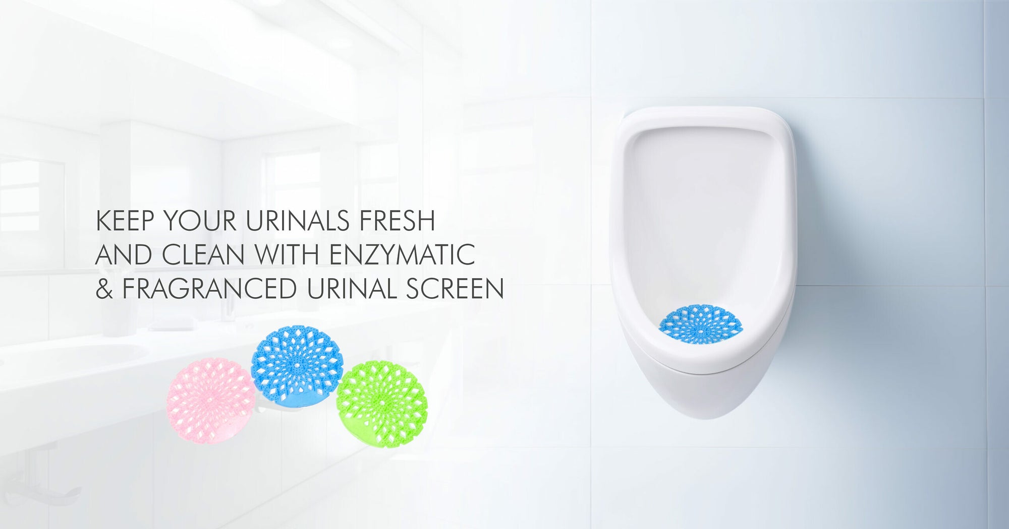 Keep Your Urinals Fresh And Clean With Enzymatic & Fragranced Urinal S ...