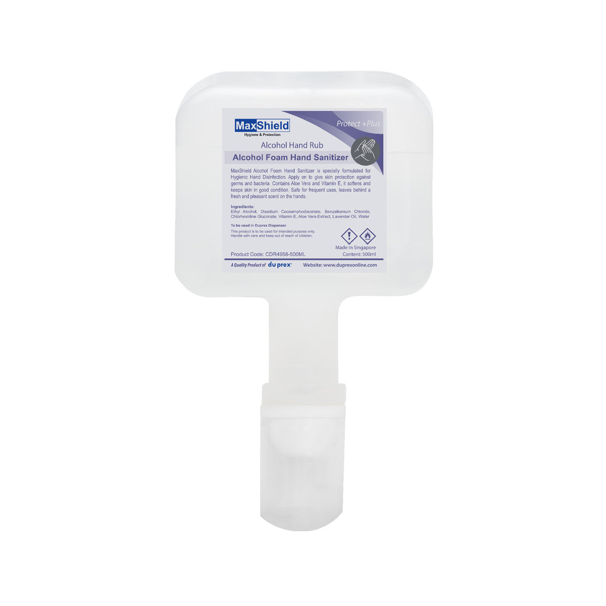MaxShield® Alcohol Foam Hand Sanitizer Cartridges - Alcohol Hand Rub ...