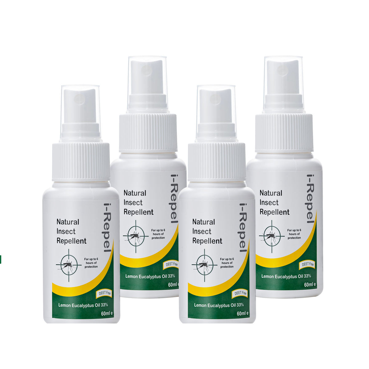 NuFeel® i-Repel Natural insect repellent 4 x 60ml – Duprex Online